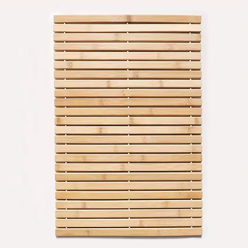 Millwood Pines Dereke Bamboo Bath Mat | Wayfair